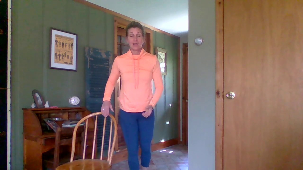 Chris Fazzi Equipment-free, Level one Chair Workout - YouTube