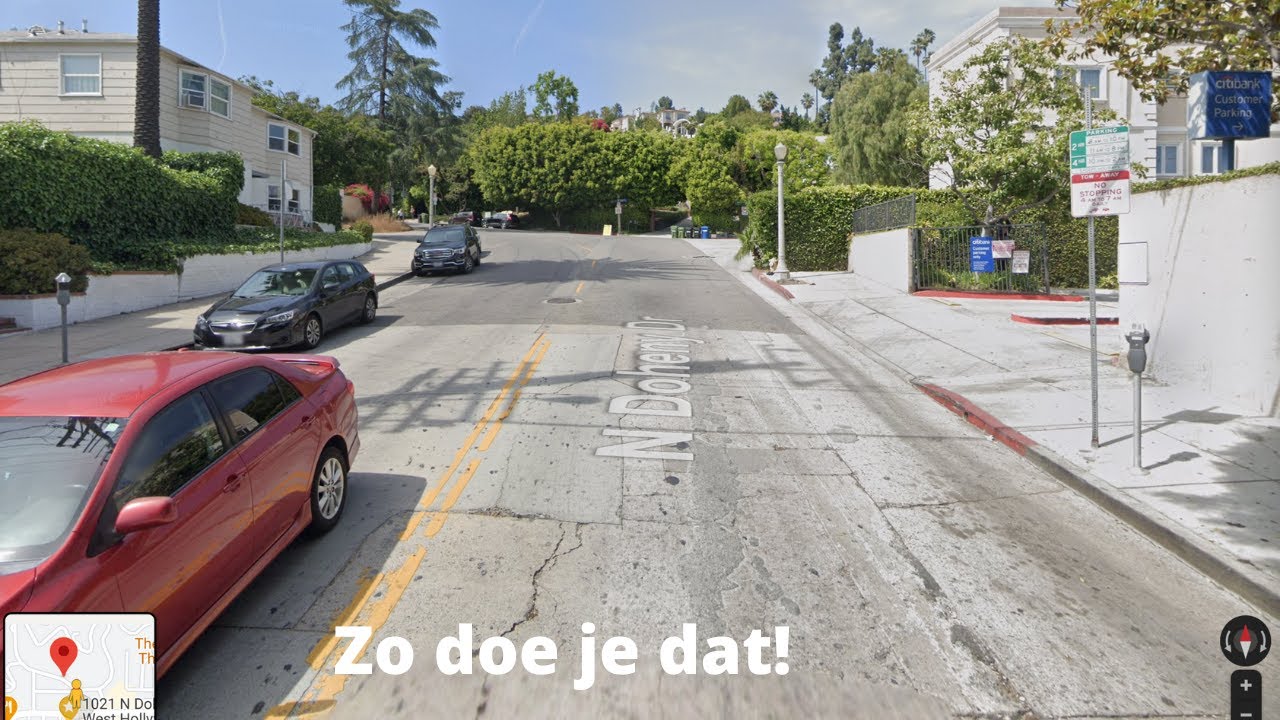 Google maps gebruiken in Streetview - YouTube