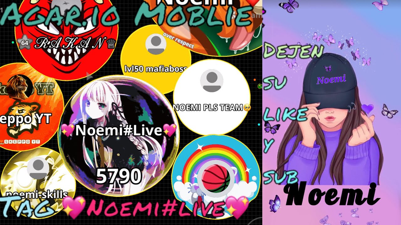 💖AGAR.IO💖 |🔴USE TAG: 💖Noemi#Live💖 {US-EAST 1 AND EU-WEST 3} #agaio # ...
