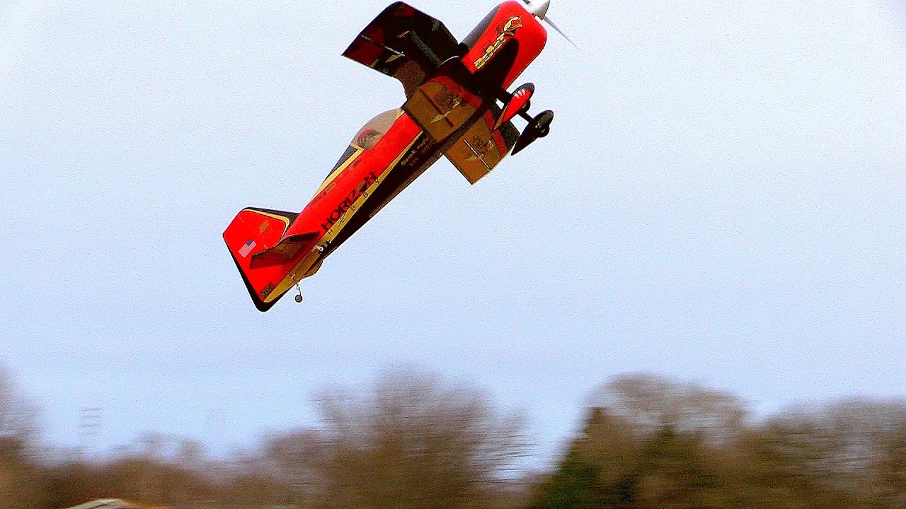 Moving the CG Aft on my E-flite Beast 60e (Pitts Model 12) - December ...