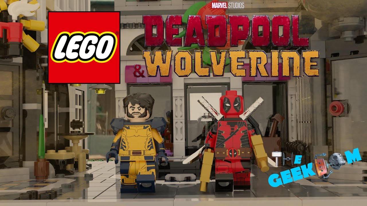 AWESOME LEGO DEADPOOL AND WOLVERINE LEGO MINIFIGURES - YouTube