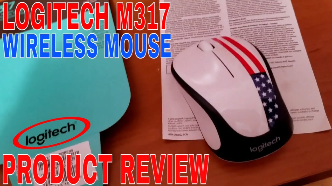 How to Use Logitech M317 Wireless Mouse Review 🔴 - YouTube