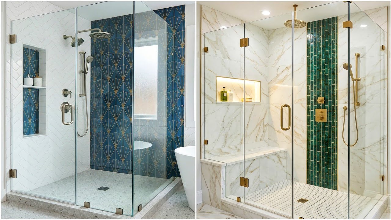 100 Modern Bathroom Shower Box Design Ideas 2026 | Small Bathroom ...