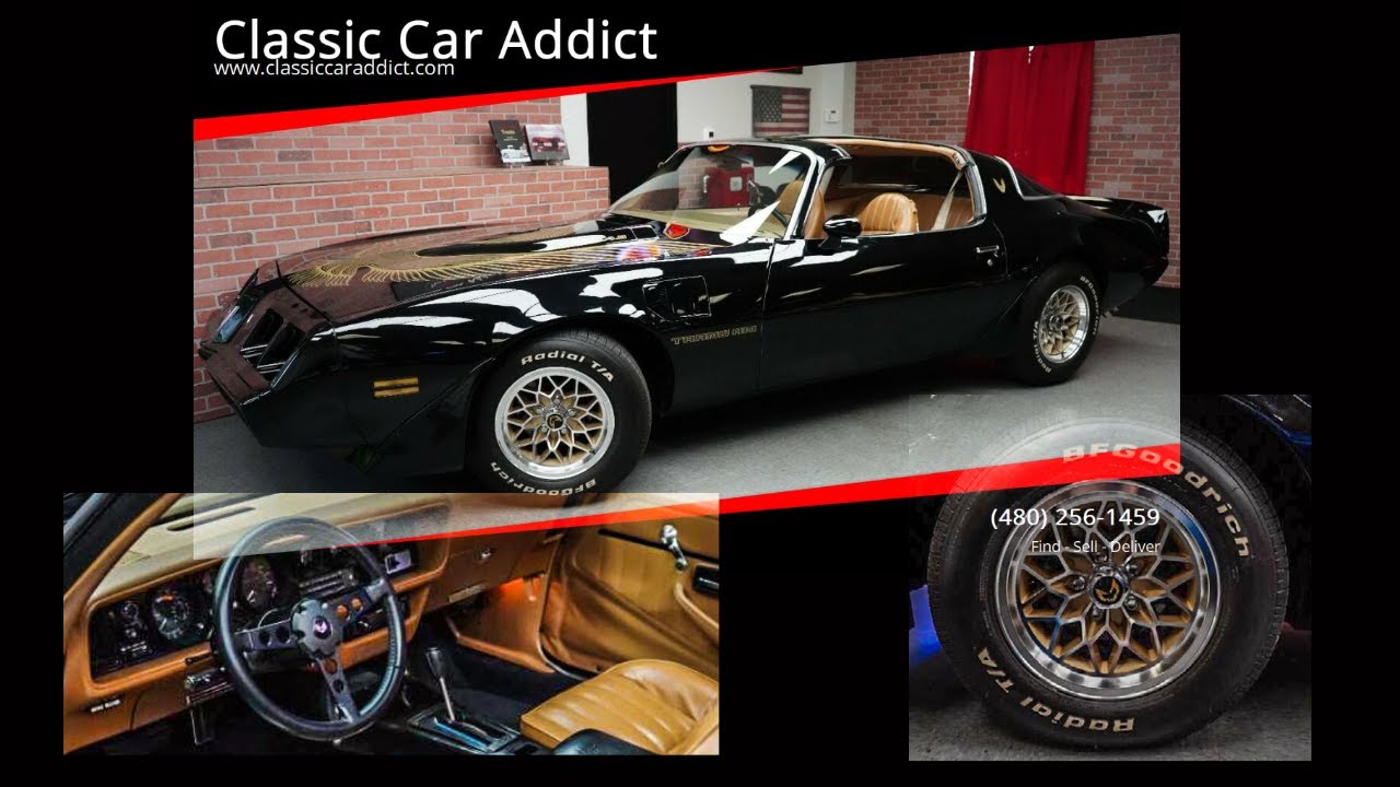 Test Drive TURBO Trans AM 1981 SOLD Classic Car Addict - YouTube