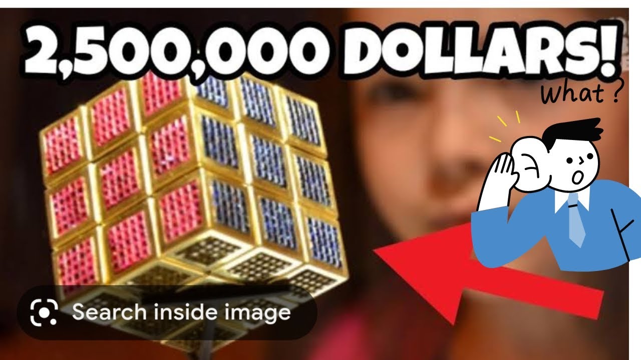 100000000 rs cube for dimand plated - YouTube