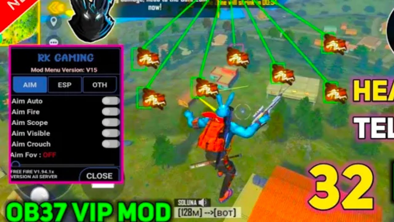 how to hack free fire and PUBG mobile in happy mod - YouTube