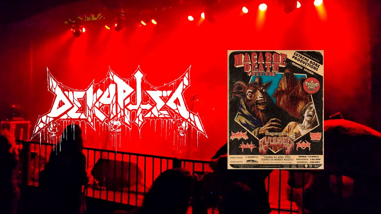 Dekapited en el Macabre Death Festival - 4 abril 2025 - YouTube