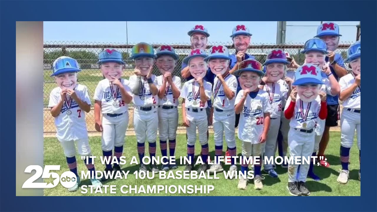 "It was a once in a lifetime moment,"; Midway 10U baseball wins state ...