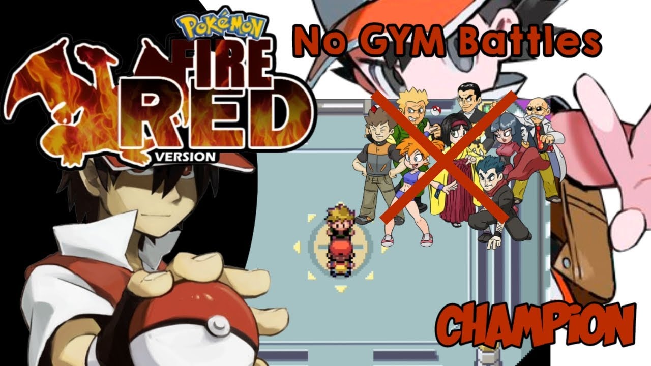 Become a champion without defeating gym | Pokemon fire red - YouTube