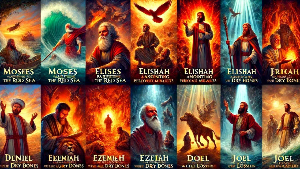 Les 10 Prophètes de l'Ancien Testament et Leurs Mystères Révélés - YouTube