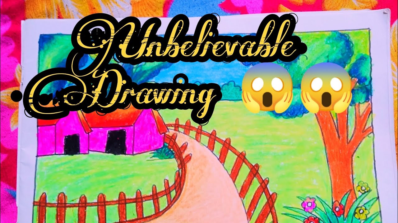 Unbelievable Drawing 😱😱//For Beginners 😢#youtube#drawing#crazy # ...