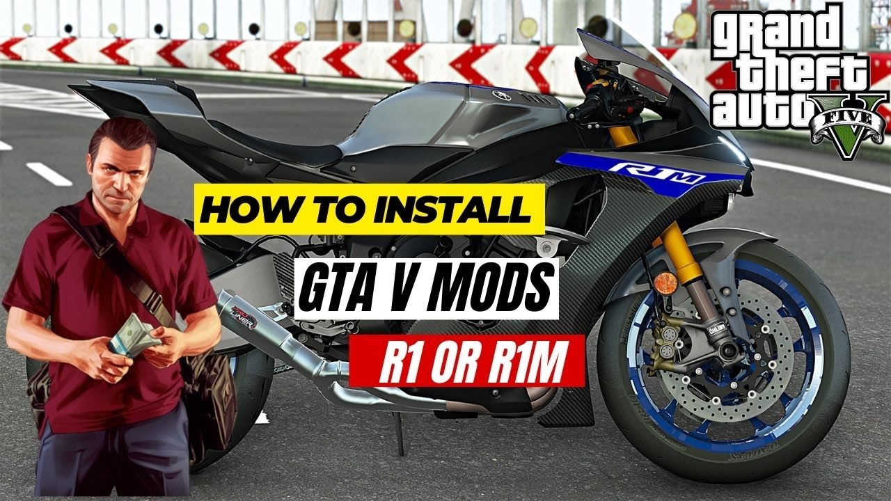 How To Install 2023 YAMAHA R1 or R1M Bike On GTA 5 | GTA 5 MODS Bangla ...