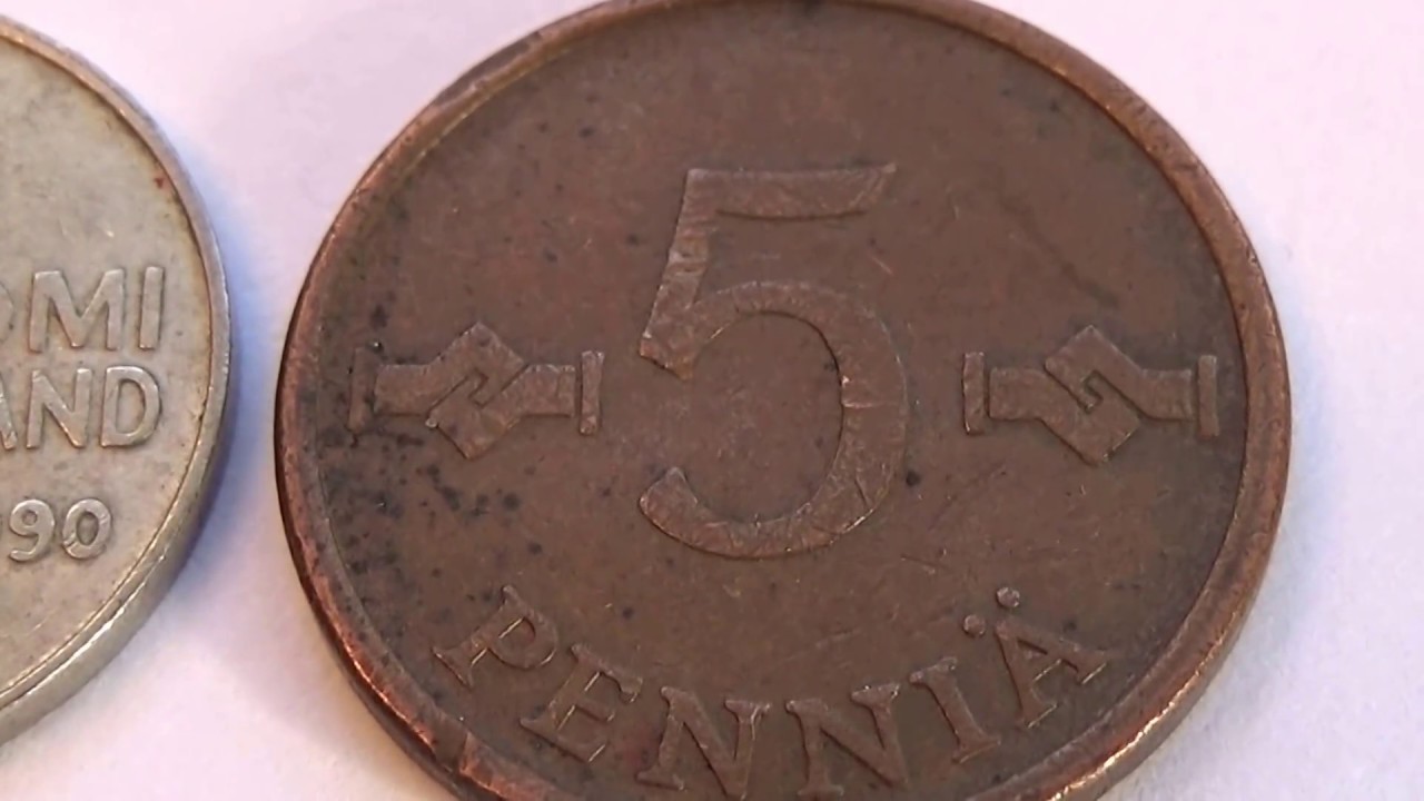 Two Suomi Finland Coins - YouTube