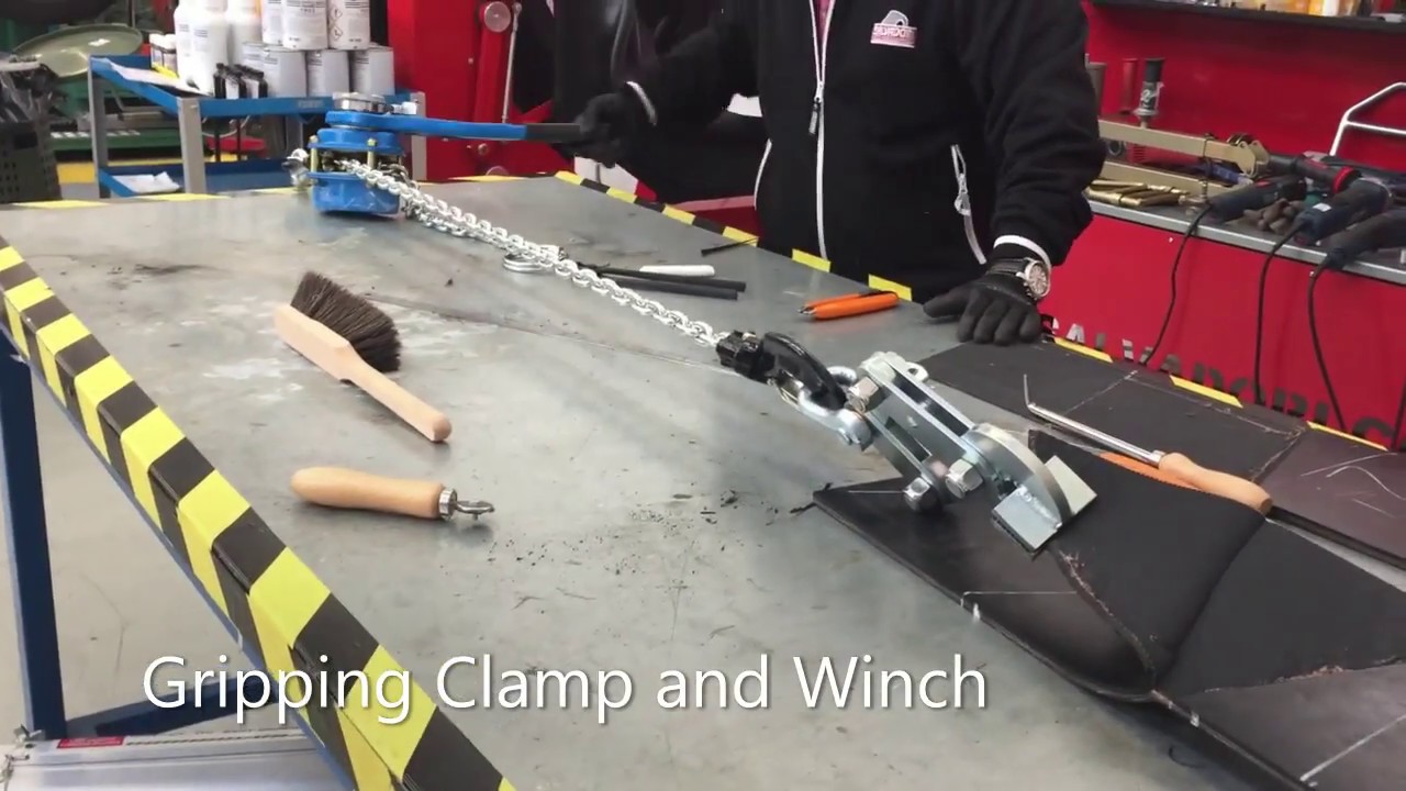 Clamp and Winch - YouTube