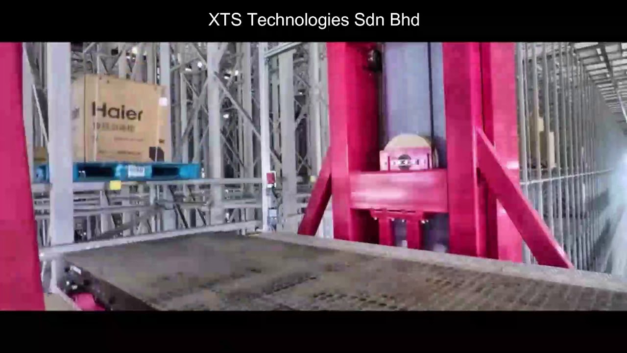 ASRS Warehouse save space, fast output & input with RGV AGV with WMS AI ...