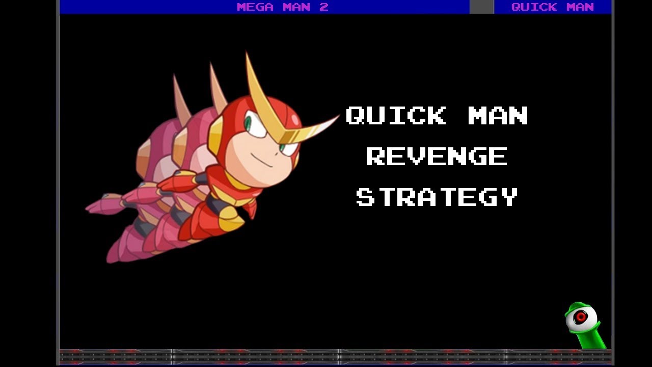 Mega Man 2 - Quick Man Revenge Strategy - YouTube