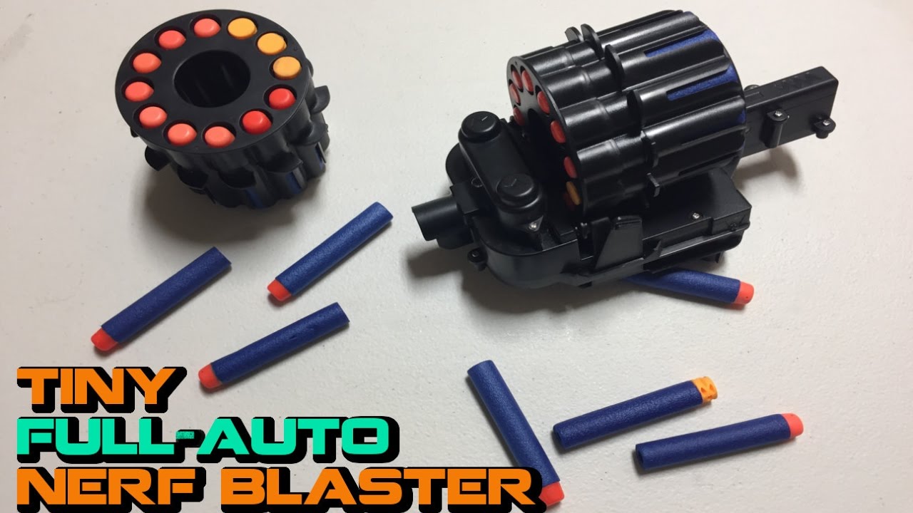 Micro Full-Auto NERF Blaster! What is it good for? | Walcom S7 - YouTube