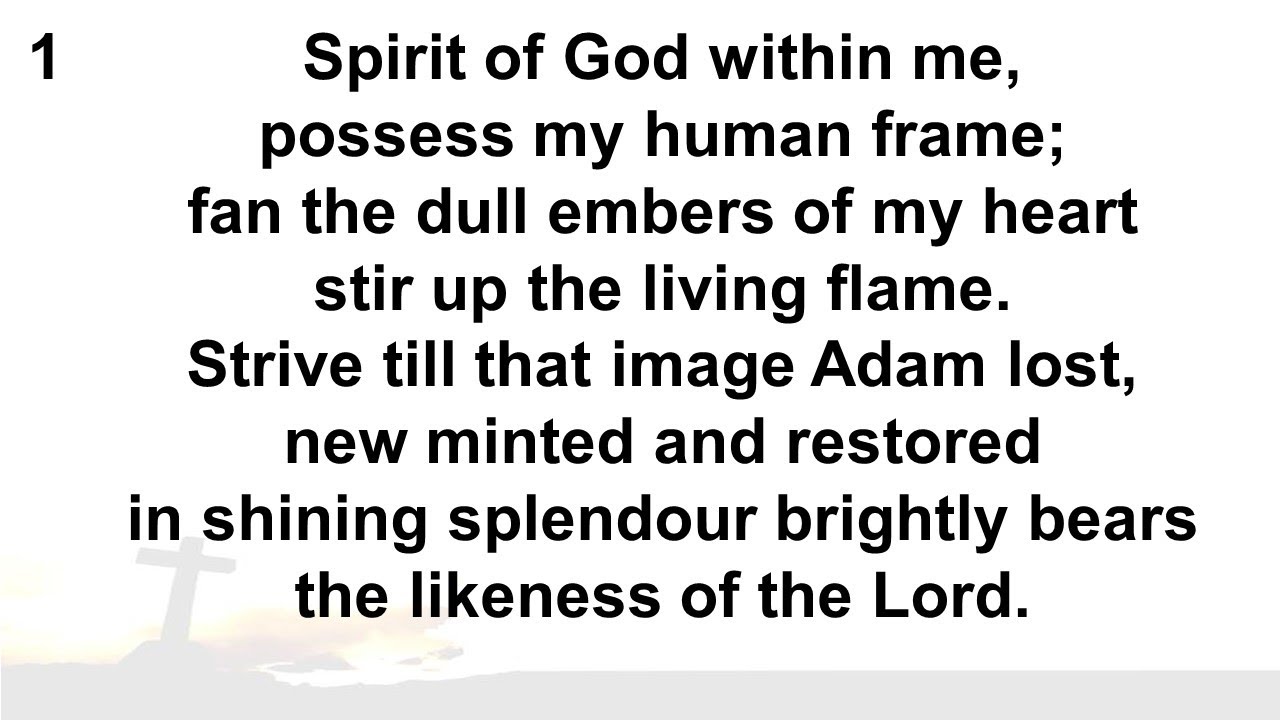 T & P 135 'Spirit of God within me' - YouTube