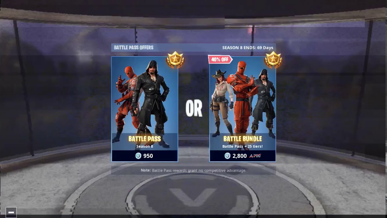 Buying Battle Bundle For Season 8 - YouTube