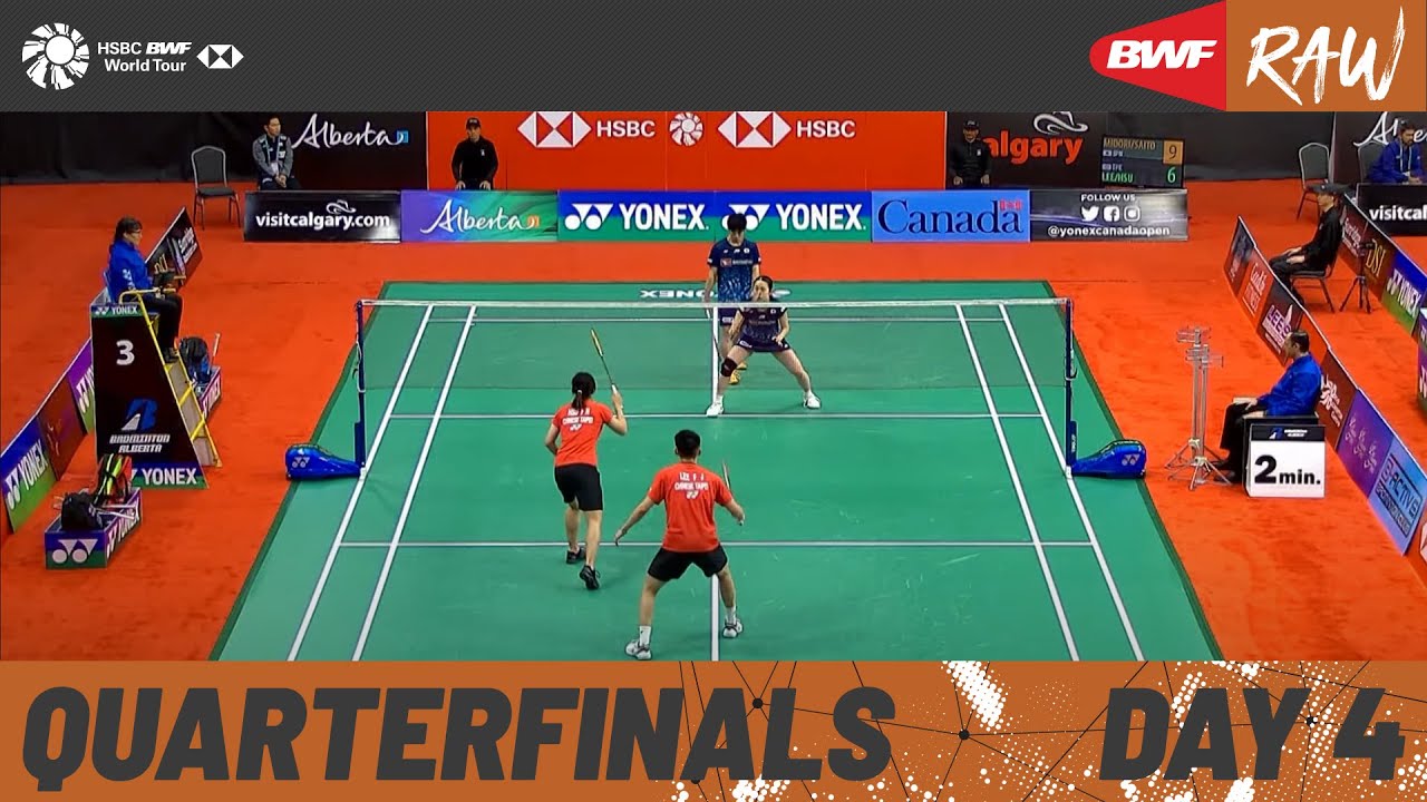 YONEX Canada Open 2023 | Day 4 | Court 3 | Quarterfinals - YouTube