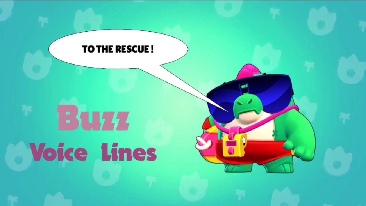 Buzz Voice Lines - Brawl Stars - YouTube