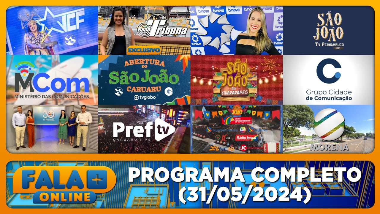 Assista o 'Fala Mais Online' desta sexta-feira (31/05/2024) - YouTube