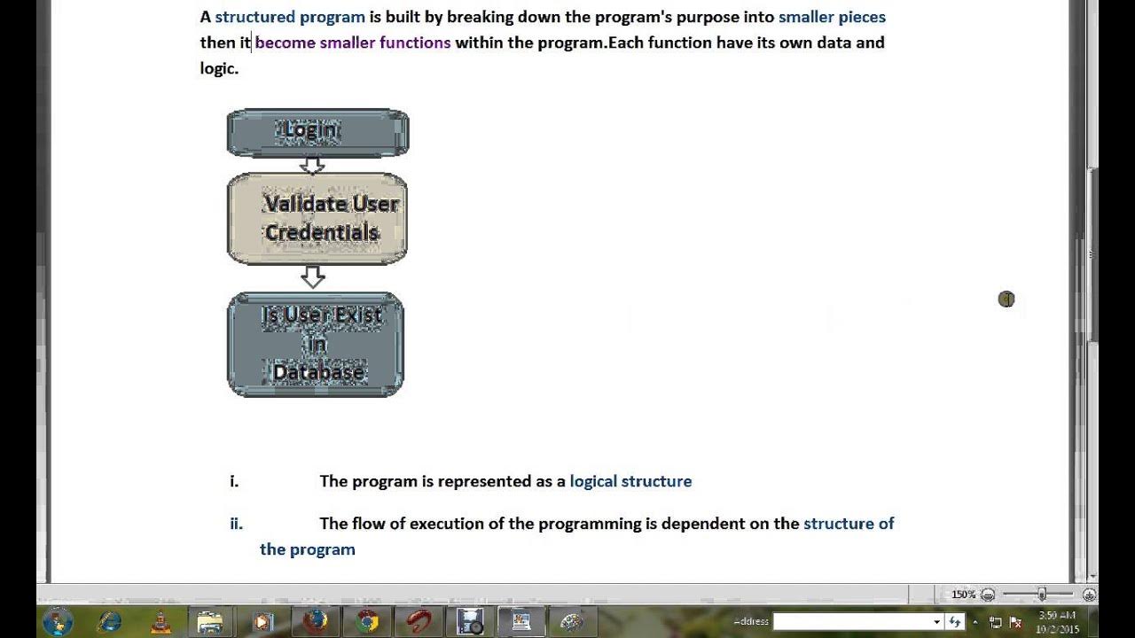TAMIL C TUTORIAL WHAT IS STRUCTURED PROGRAMMING LANG - YouTube