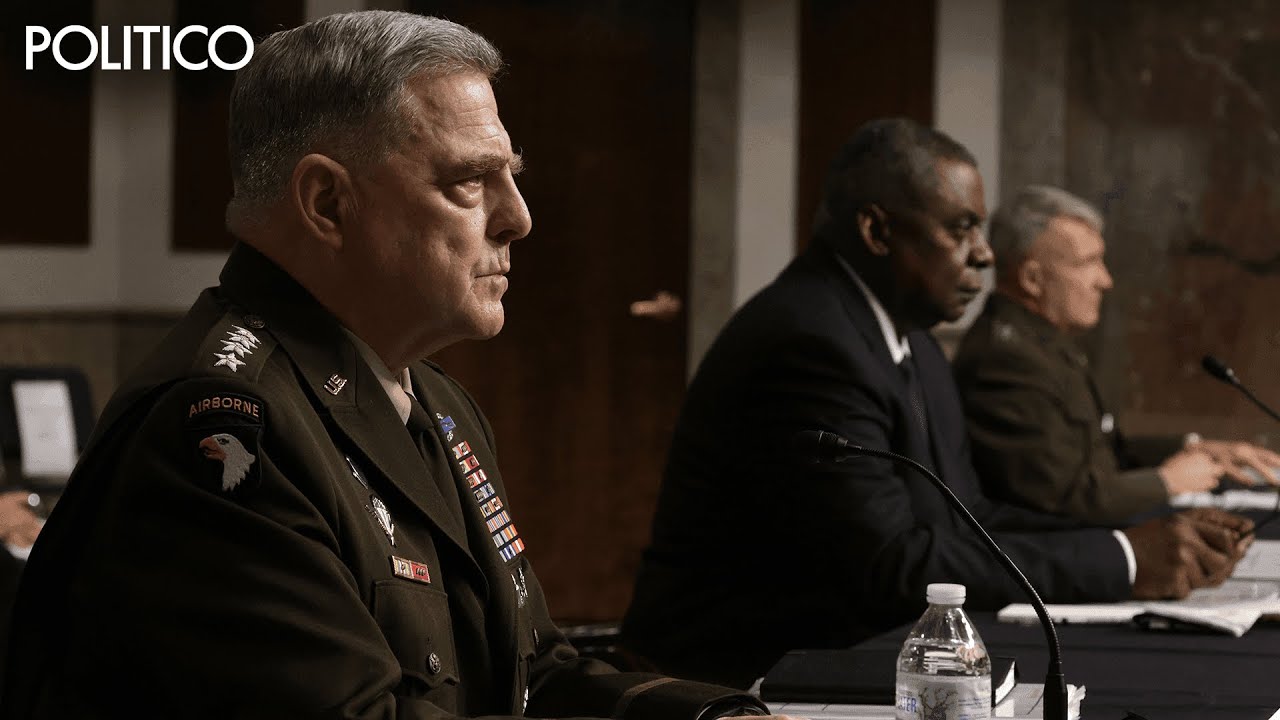 Top generals testify before Congress on Afghanistan withdrawal, in 180 ...