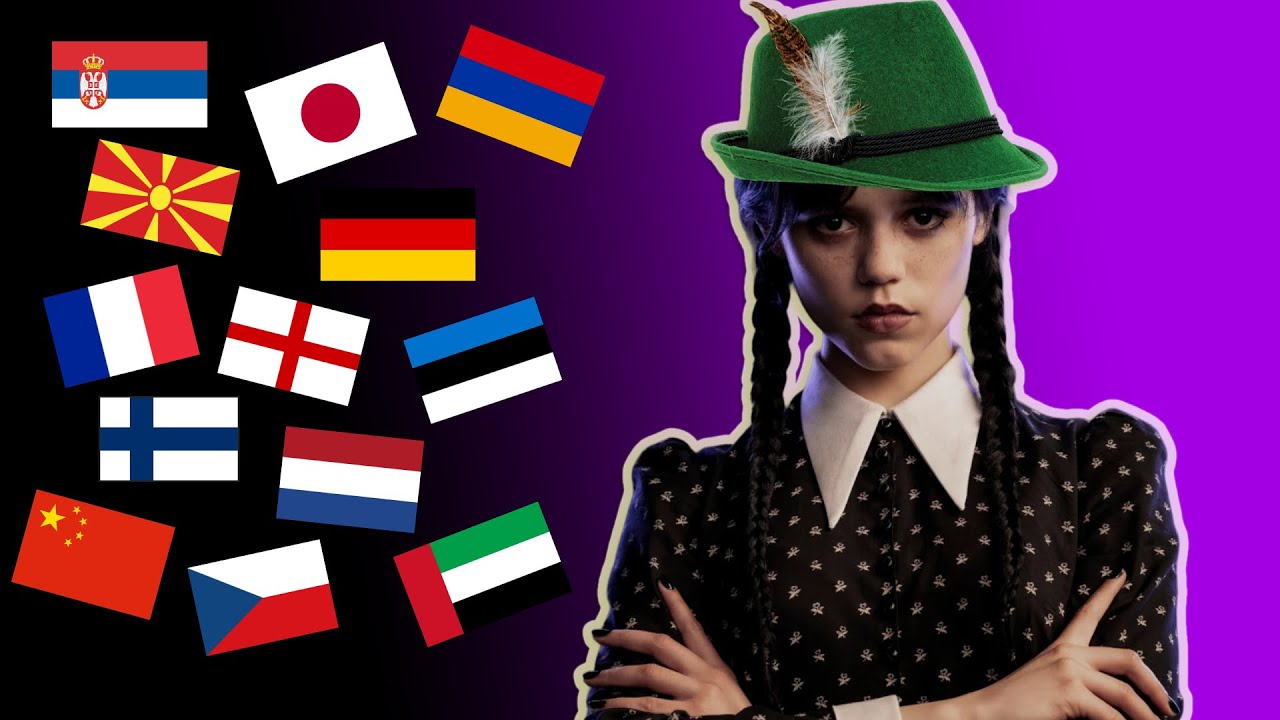 WEDNESDAY in different languages meme | Part 2 - YouTube