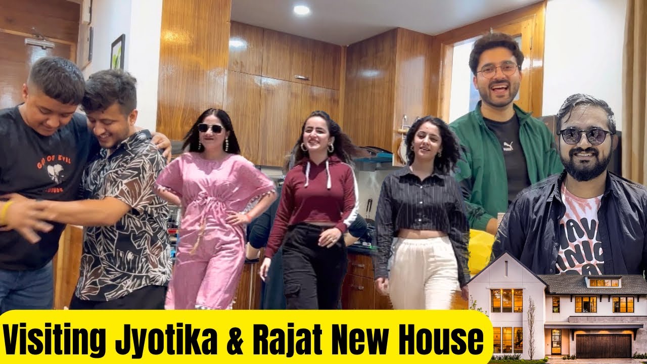 First time visiting Jyotika Di & Rajat Jiju new house 😍 | Amazing ...