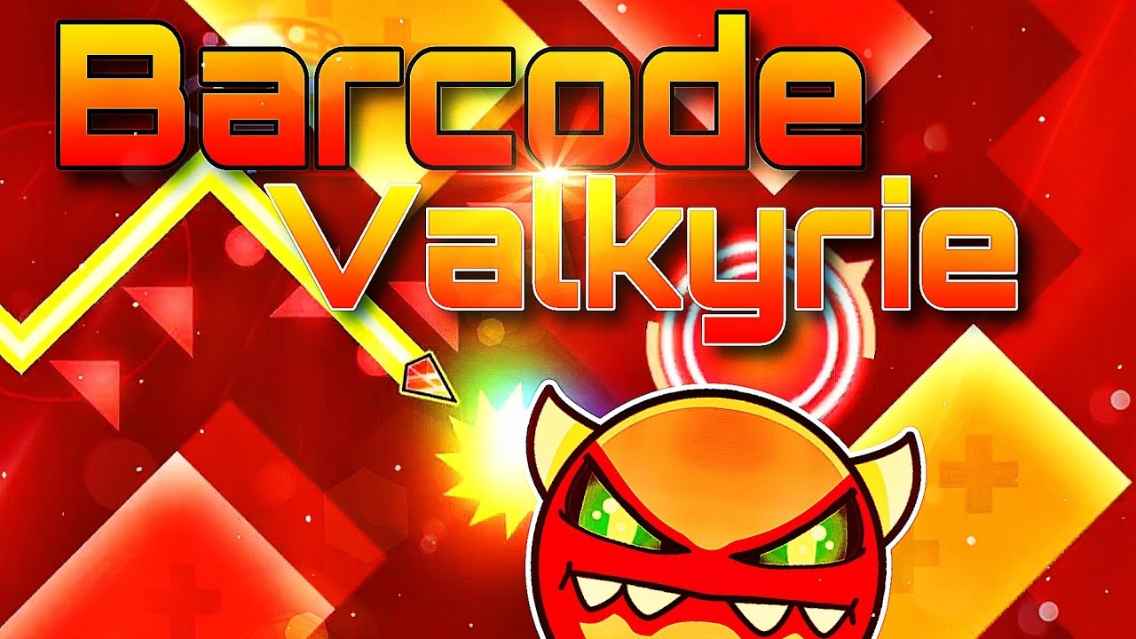 "Barcode Valkyrie" by JOHDANLOP - Medium demon - 100% (1 coin) | [GD 2. ...