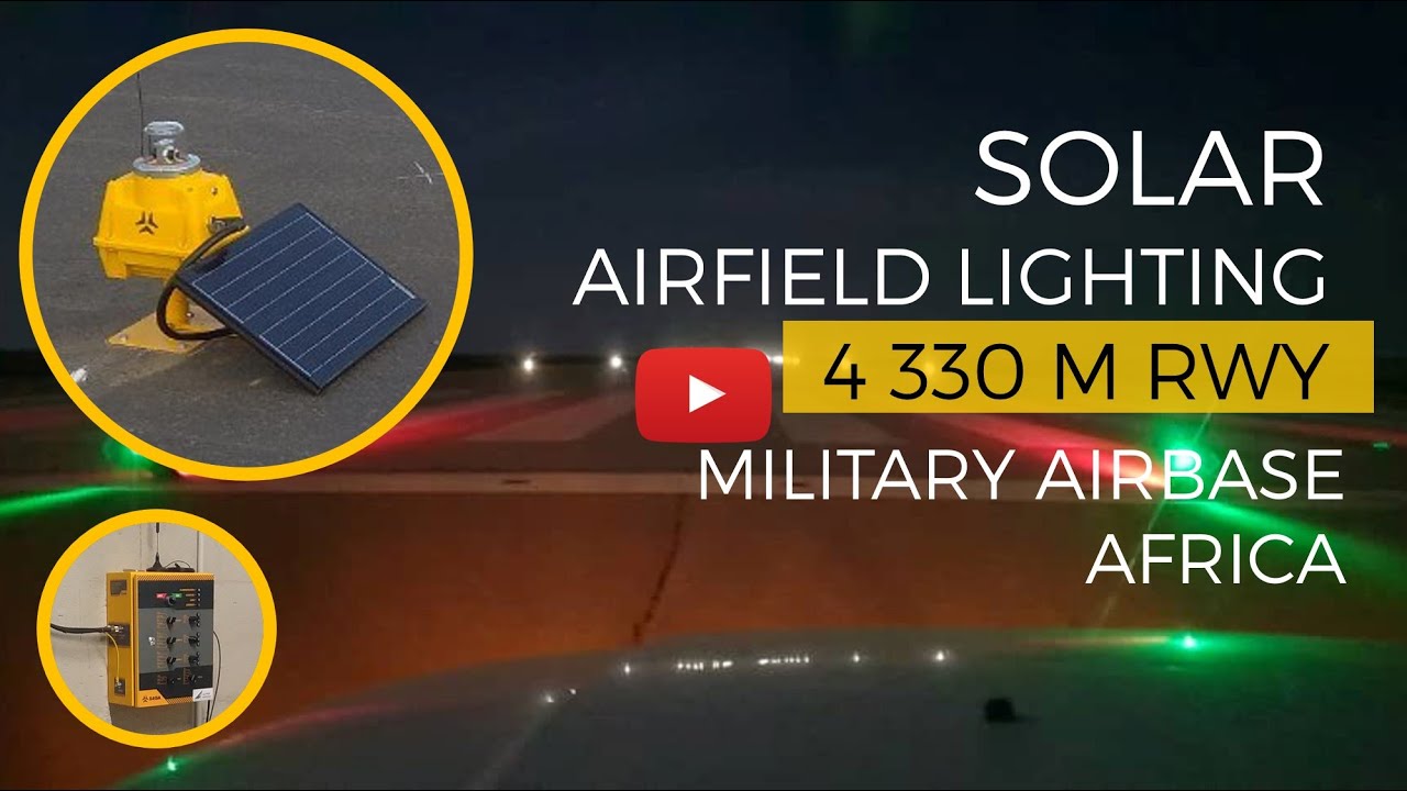 Solar Airfield Lighting | S4GA World’s Safest Runway Lighting – WDLO