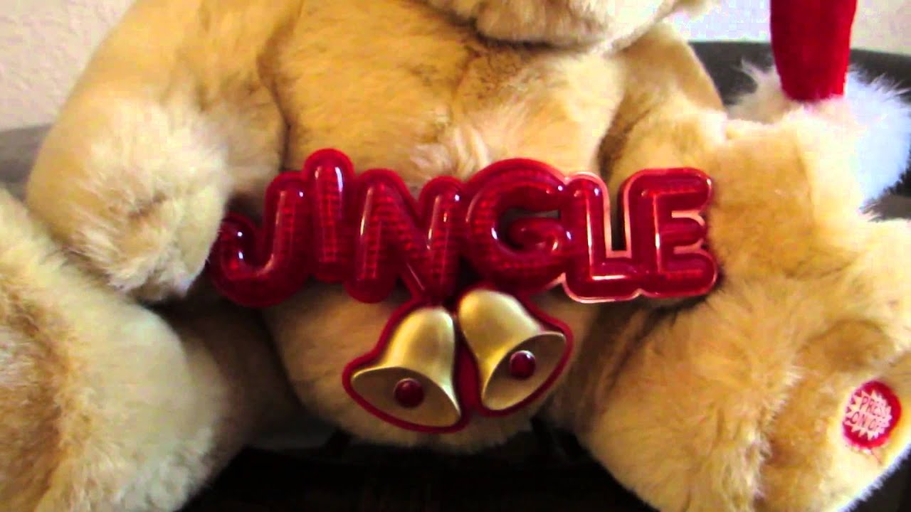 Dan Dee singing JINGLE BELLS bear - YouTube