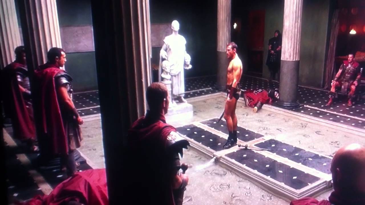 Spartacus Vs Glaber's Soldiers full fight (ANDY WHITFIELD TRIBUTE ...