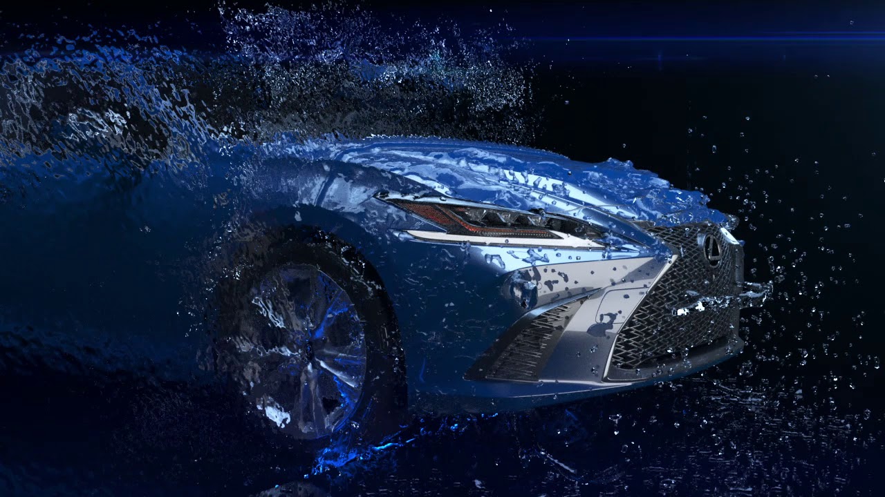 Water Splash 3D Animation Phoenix FD 3Ds Max by #RedefineFX - YouTube