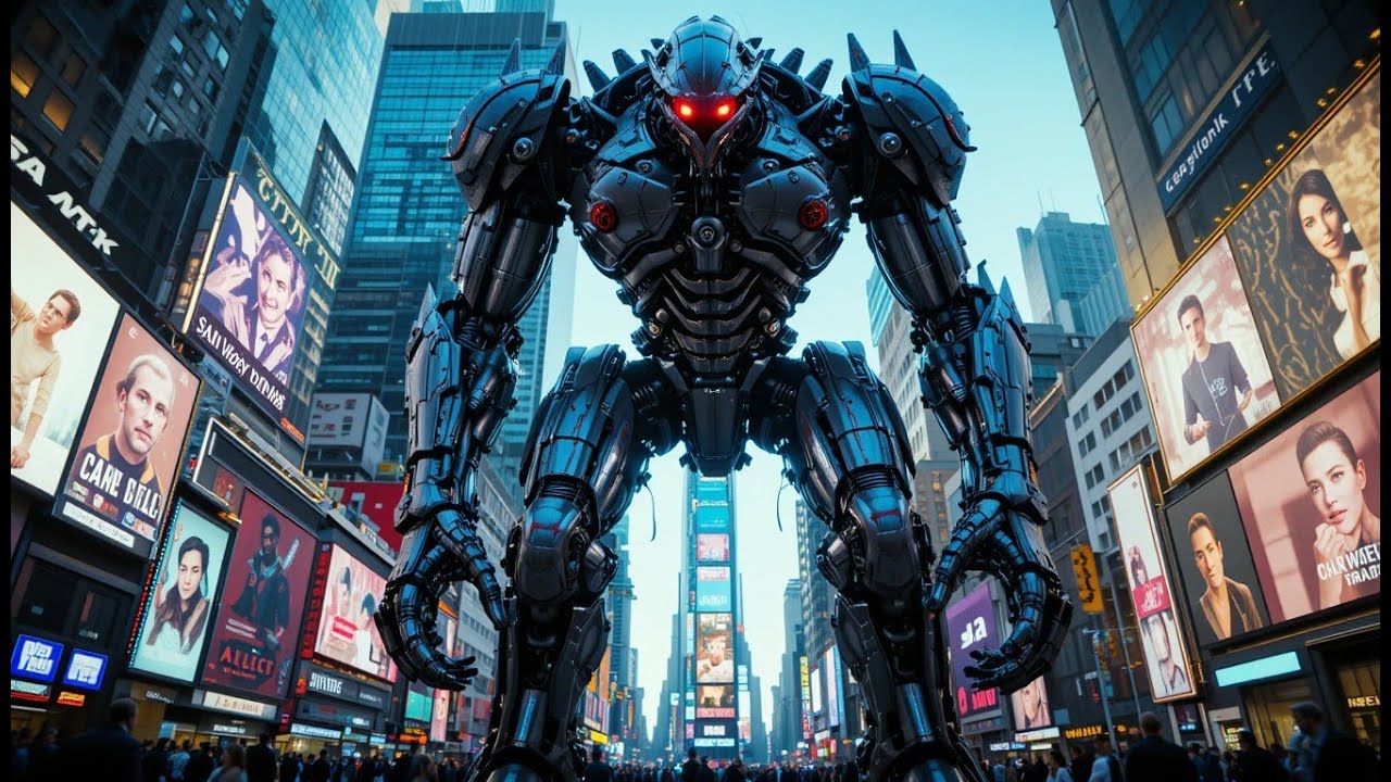 El Despertar Colosal: El Horror Robótico Que Destruyó Nueva York ...