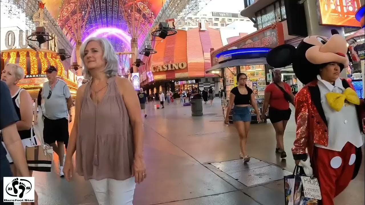Vegas Walk Tour Las Vegas "Fremont Street Experience", E Fremont St., Downtown Las Vegas, Nevada ...