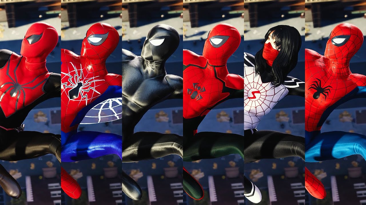 Peter Crafts More MOD Suits - Spider-Man PC Mod - YouTube