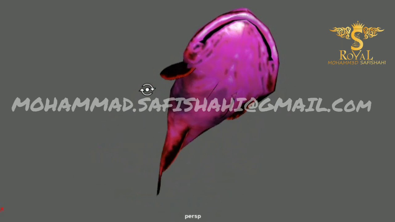 Animated Blob Fish - Loop Animation with 1160 Frames - YouTube