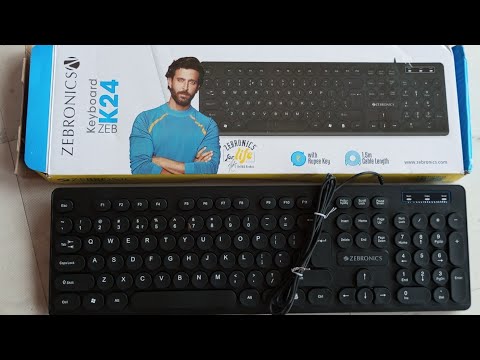 Zebronics Zeb K24 usb keyboard buy from amazon