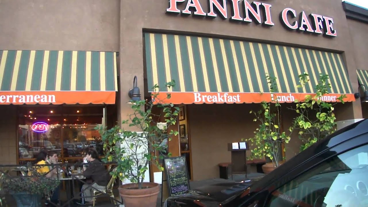 Panini Cafe Woodland Hills,CA - YouTube