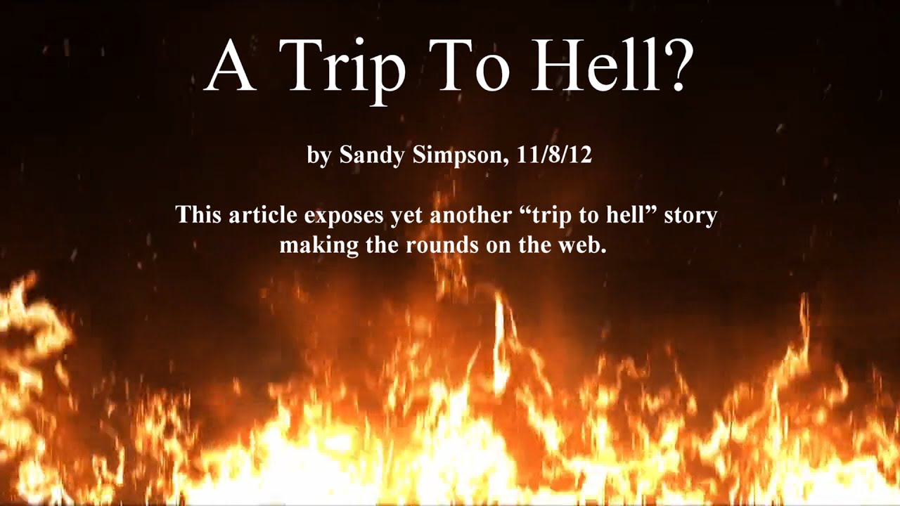 A Trip To Hell? - YouTube
