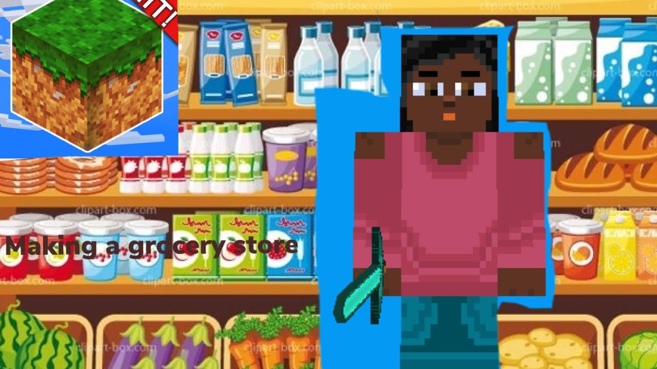 Making a grocery store in MultiCraft part 2 - YouTube