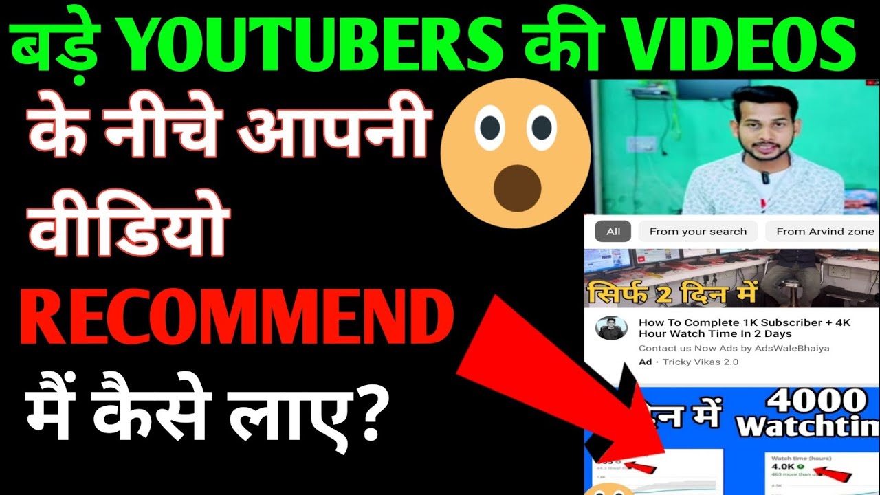 How To Recommend A Video On YouTube |how to suggest videos on youtube ...