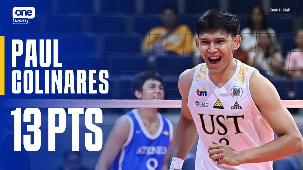 Popoy Colinares 13 POINT POWER for UST vs. Ateneo | UAAP SEASON 87 MEN ...