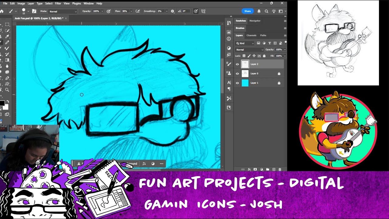 Creating Josh Gaming Icon - 2026 - YouTube