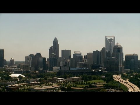 WBTV Tower cam overlooking uptown Charlotte - YouTube