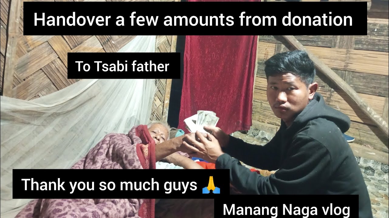 Handover a few amounts to Tsabi father, total amount rs 8,330 only 🙏 ...