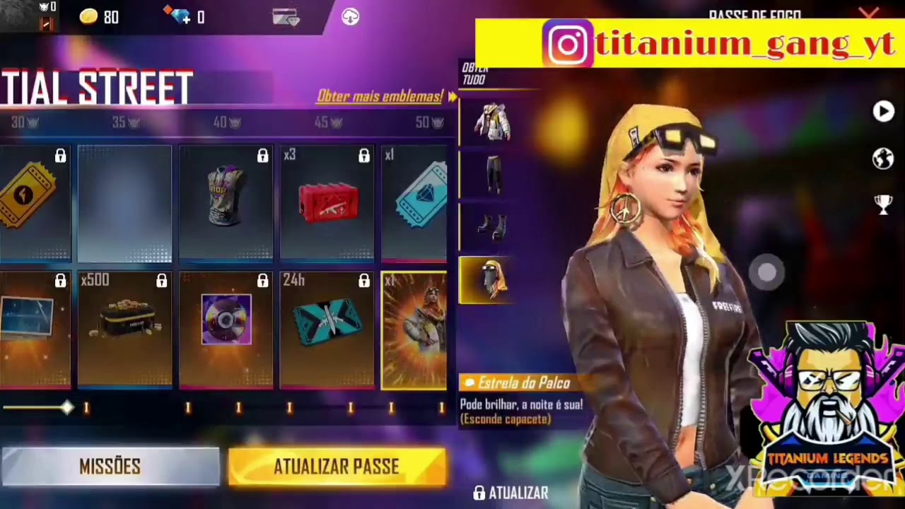 # copy free fire november season 30 elite pass 2020 - YouTube