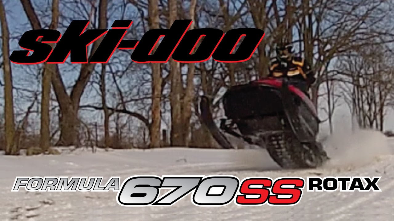THE RED ROCKET LAUNCH: 1995 Ski-Doo Formula SS 670 - YouTube